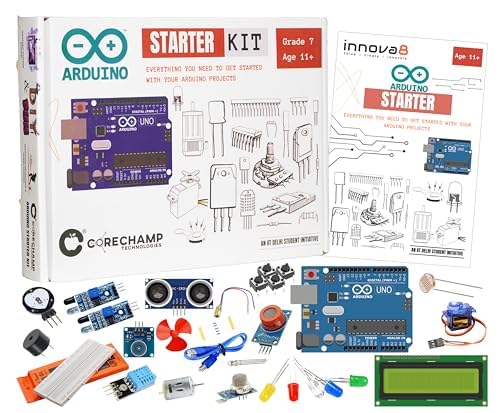 Innow8 Arduino Starter Kit Learn Electronics And Coding With Hands On Diy Projects