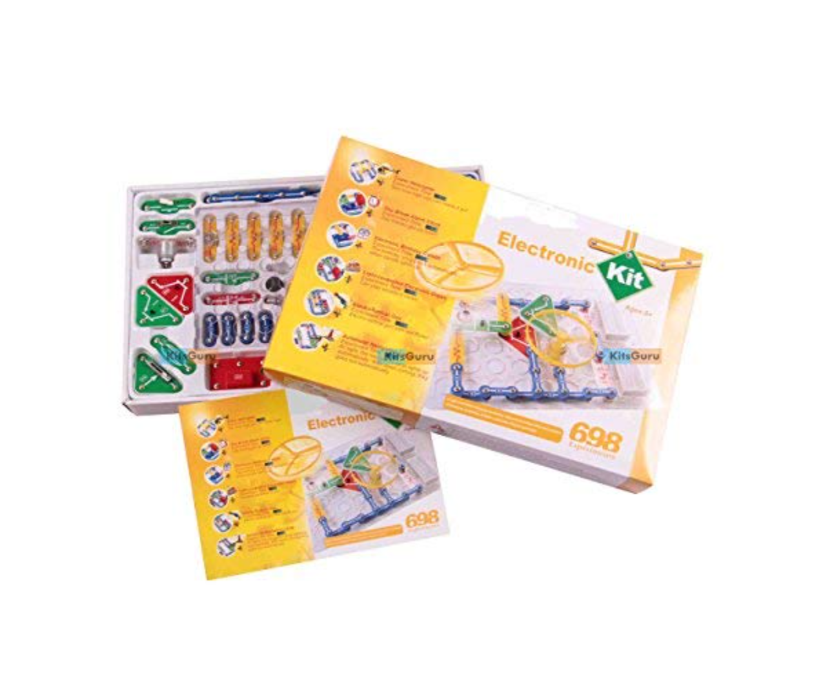 698 Experiments Snap Circuits Smart Electronic Kit Integrated Circuit ...